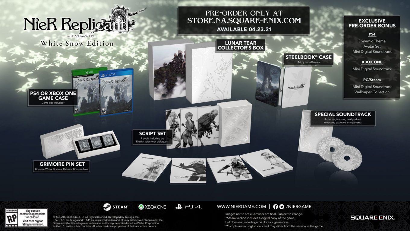 Nier Replicant Remake Hits PS4, Xbox One, PC Next April – Otaku USA ...