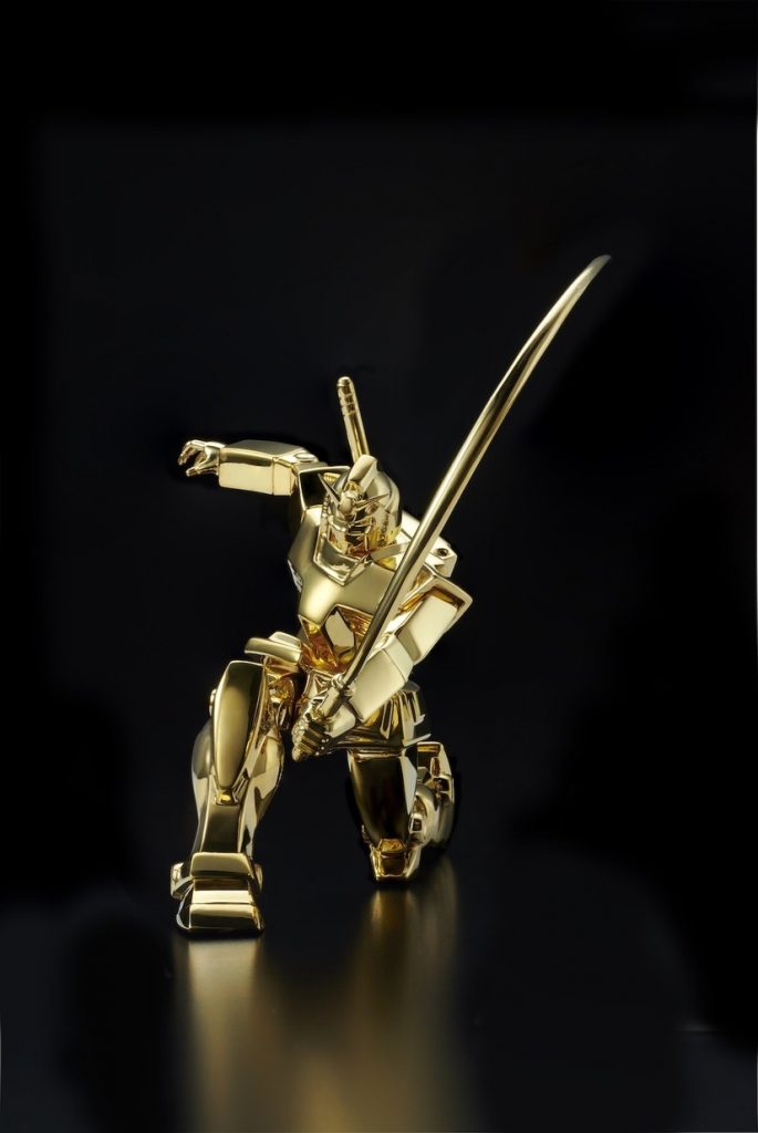 Score a Solid Gold Gundam Statue for a Mere $240,000