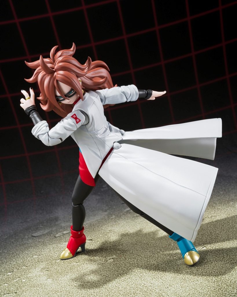 Android 21 from Dragon Ball FighterZ Comes Alive as S.H. Figuarts ...