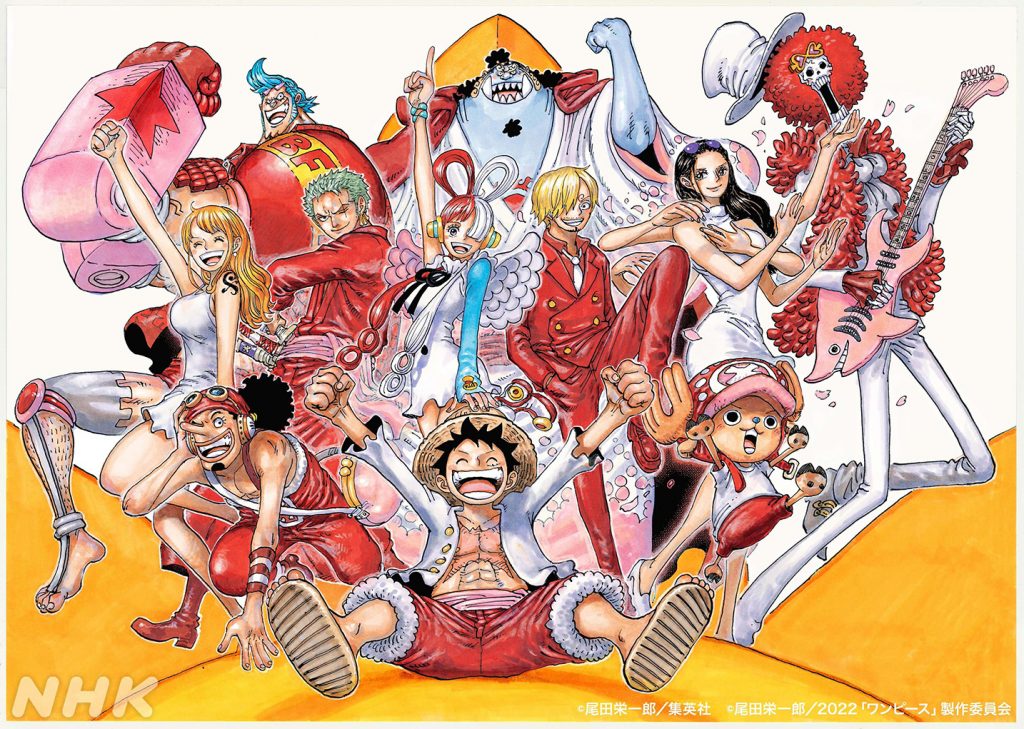 One Piece Film Red's Uta Shows Off New Year's Music Competition Performance