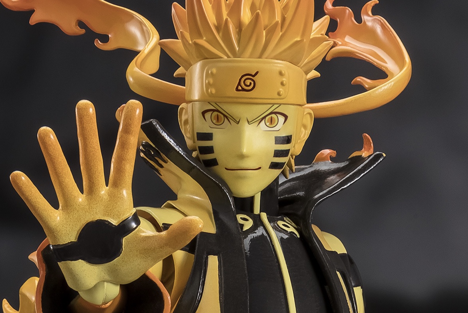 S.H.Figuarts Naruto Line Powers Up with Kurama Link Mode Naruto!