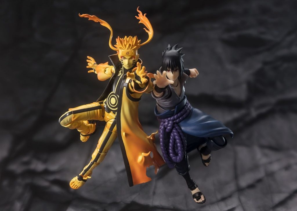 S.H.Figuarts Naruto Line Powers Up with Kurama Link Mode Naruto!